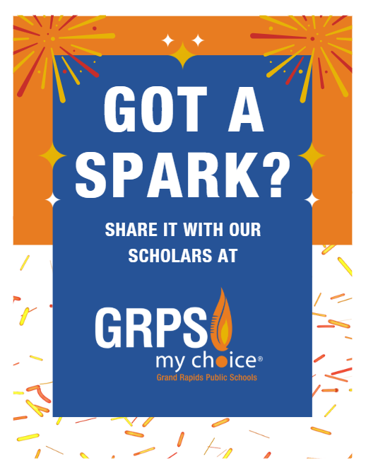 Got a Spark? Share it with GRPS! — Parent University